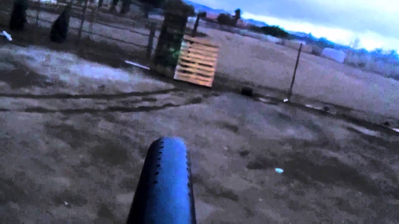 Tippmann gryphon test shooting - YouTube