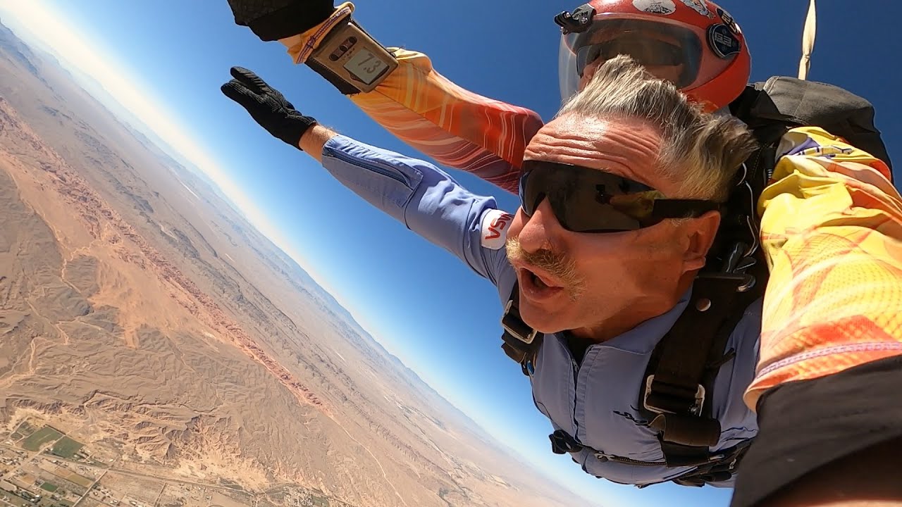 MICHAEL HERRMAN - Tandem Skydive in Las Vegas at Skydive Fyrosity ...