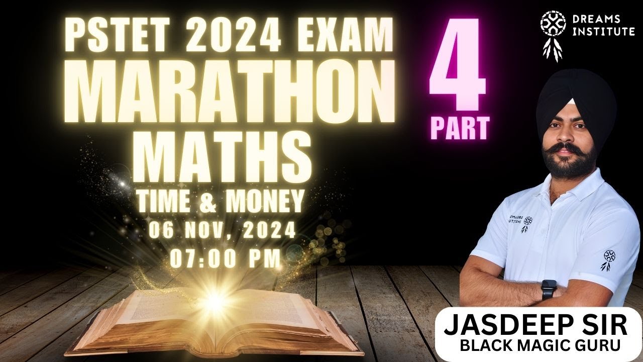 Pstet 2024 Math Marathon: Get Ready For An Epic Math Challenge! - YouTube