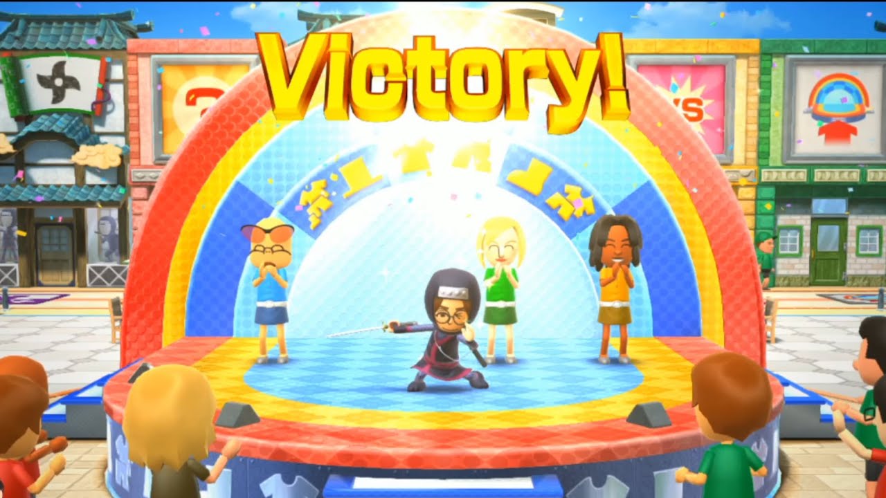 Wii Party U - Mii Fashion Plaza - Wendy Koopa Gameplay - YouTube