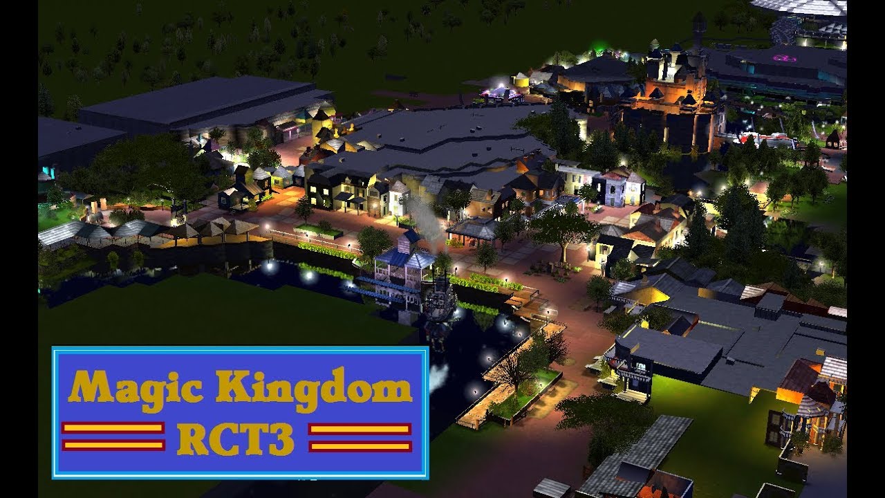 Magic Kingdom Part 14- Roller Coaster Tycoon 3 Recreation - YouTube