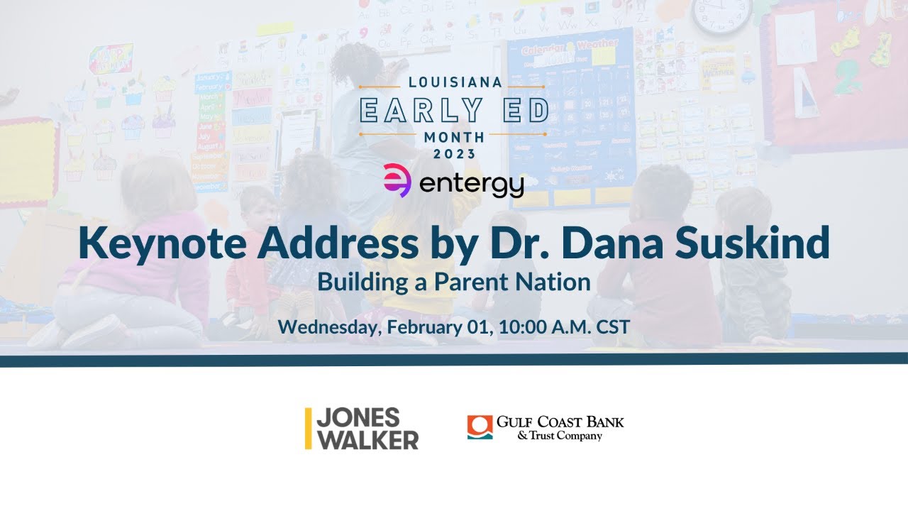 Keynote Address: Early Ed Month 2023 - YouTube