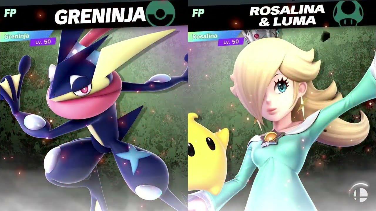 Super Smash Bros Ultimate Amiibo Fights – 3pm Poll Greninja vs Rosalina - YouTube