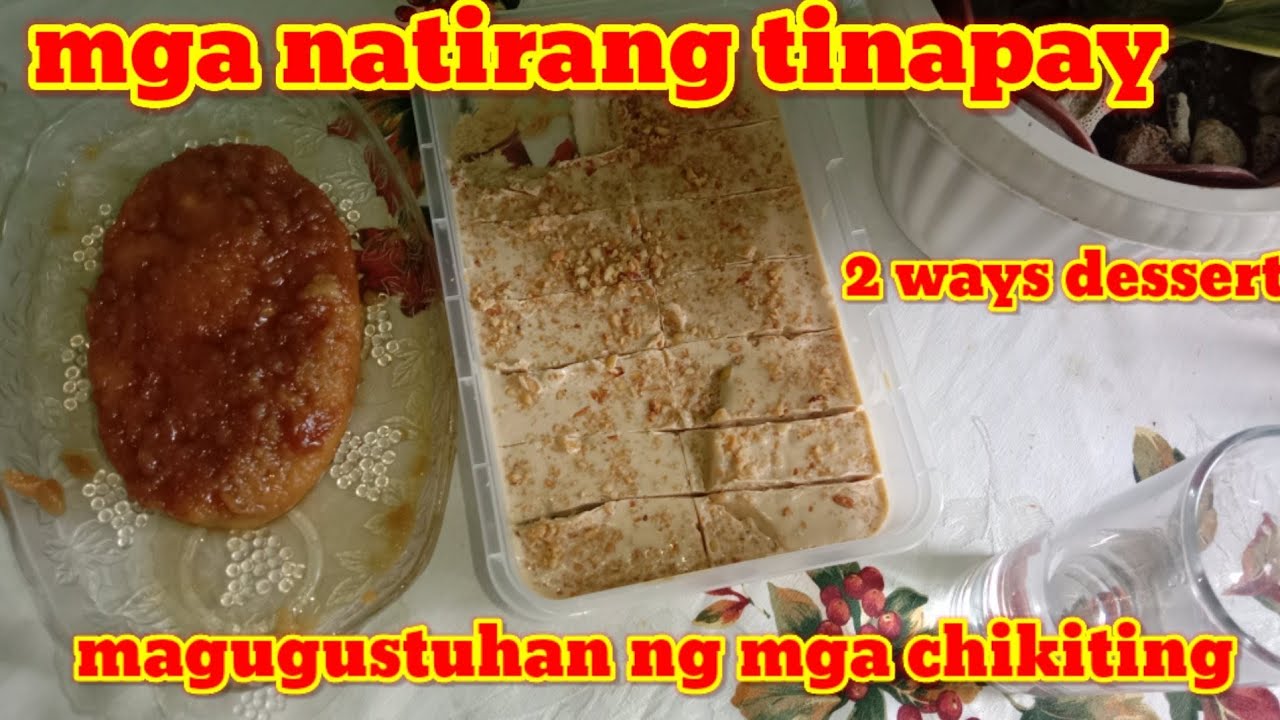 natirang tinapay 2 ways dessert | mocha cake and pudding | Jv's Dessert ...