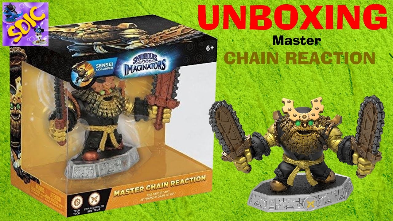 UNBOXING Skylanders Imaginators Master CHAIN REACTION - YouTube