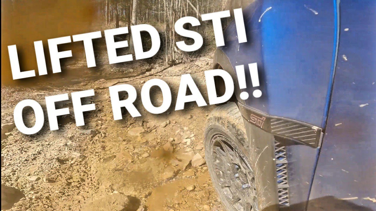 The Lifted STI Goes Off Road - YouTube