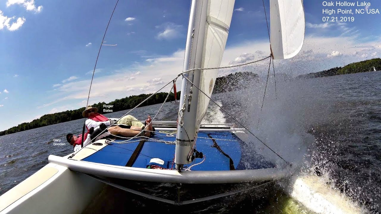 Nacra 5.0 "Seriously Breaking Wind" - YouTube