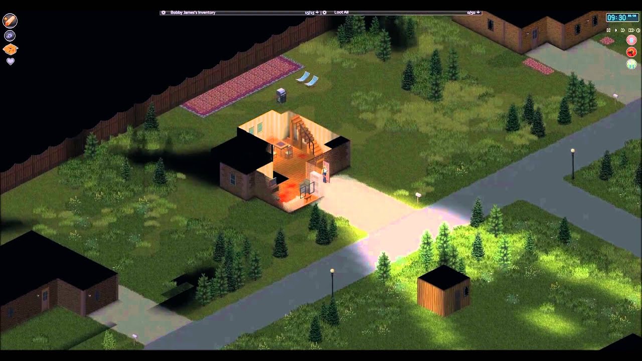 Project Zomboid Part 2: 3 Zombies,1 man, and a rolling pin(1080p) - YouTube