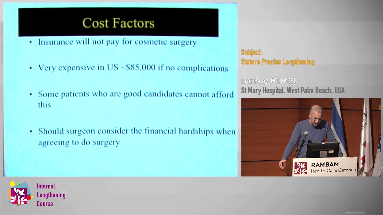 17 Stature Precise Lengthening - Dror Paley MD. FRCSC - YouTube