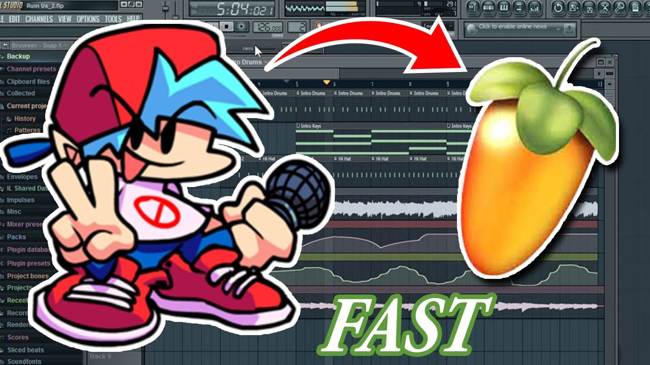 Голос Boyfriend FNF в FL Studio | Friday Night Funkin - YouTube