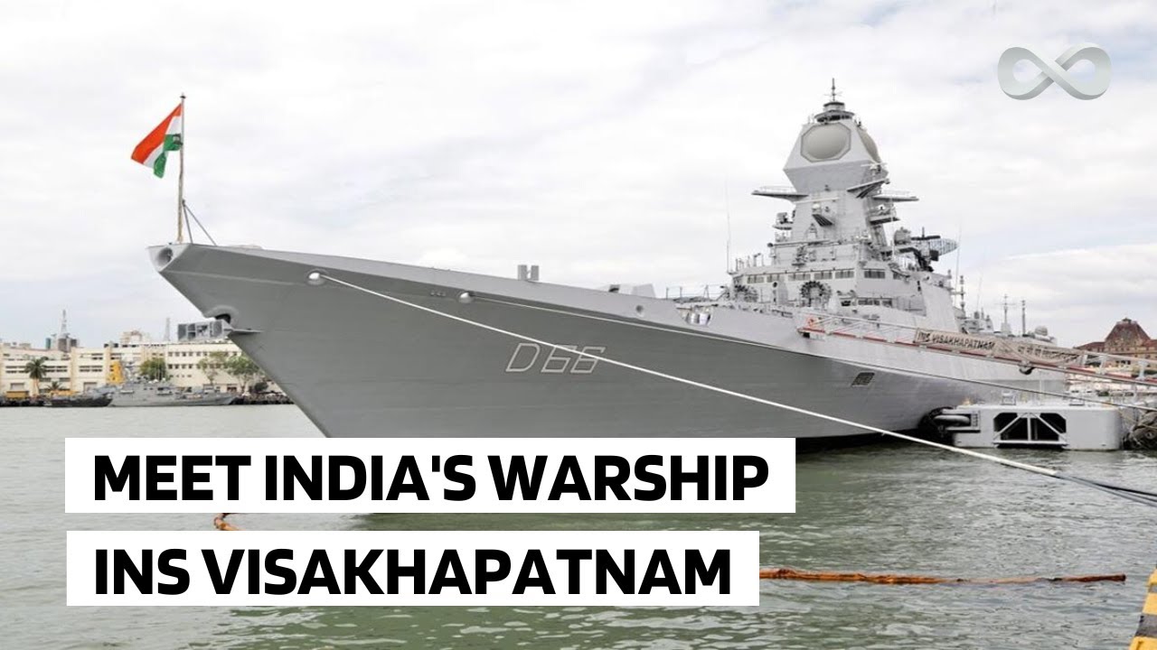 INS Visakhapatnam | Indian Navy's advanced "Stealth Guided Missile ...