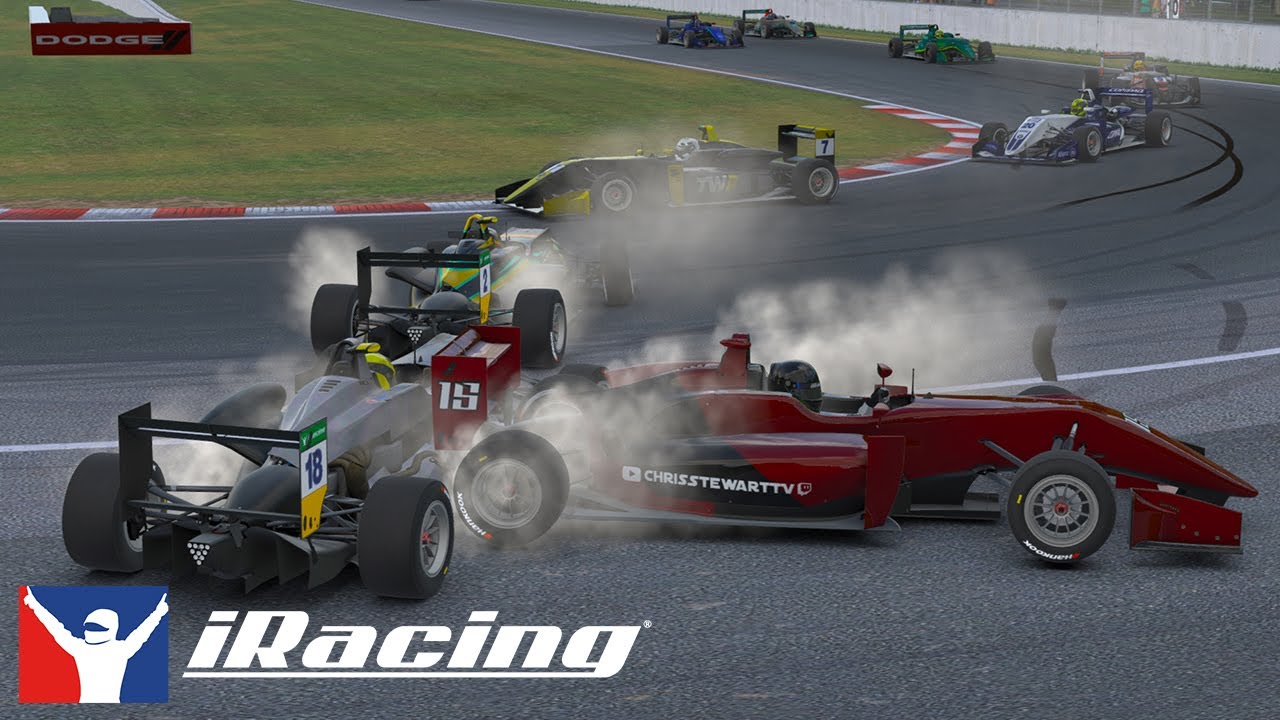Qualified P2 In Top Split, Then Chaos... | iRacing F3 at Montreal - YouTube