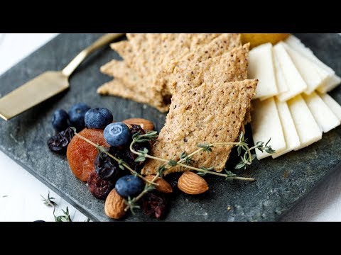 How To Make Delicious Goat Cheese Crackers | Goat Cheese Crackers ...