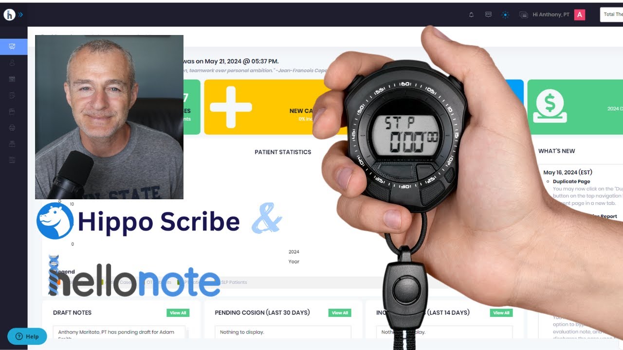 2 Minute Physical Therapy Evaluation and POC Using HippoScribe and ...