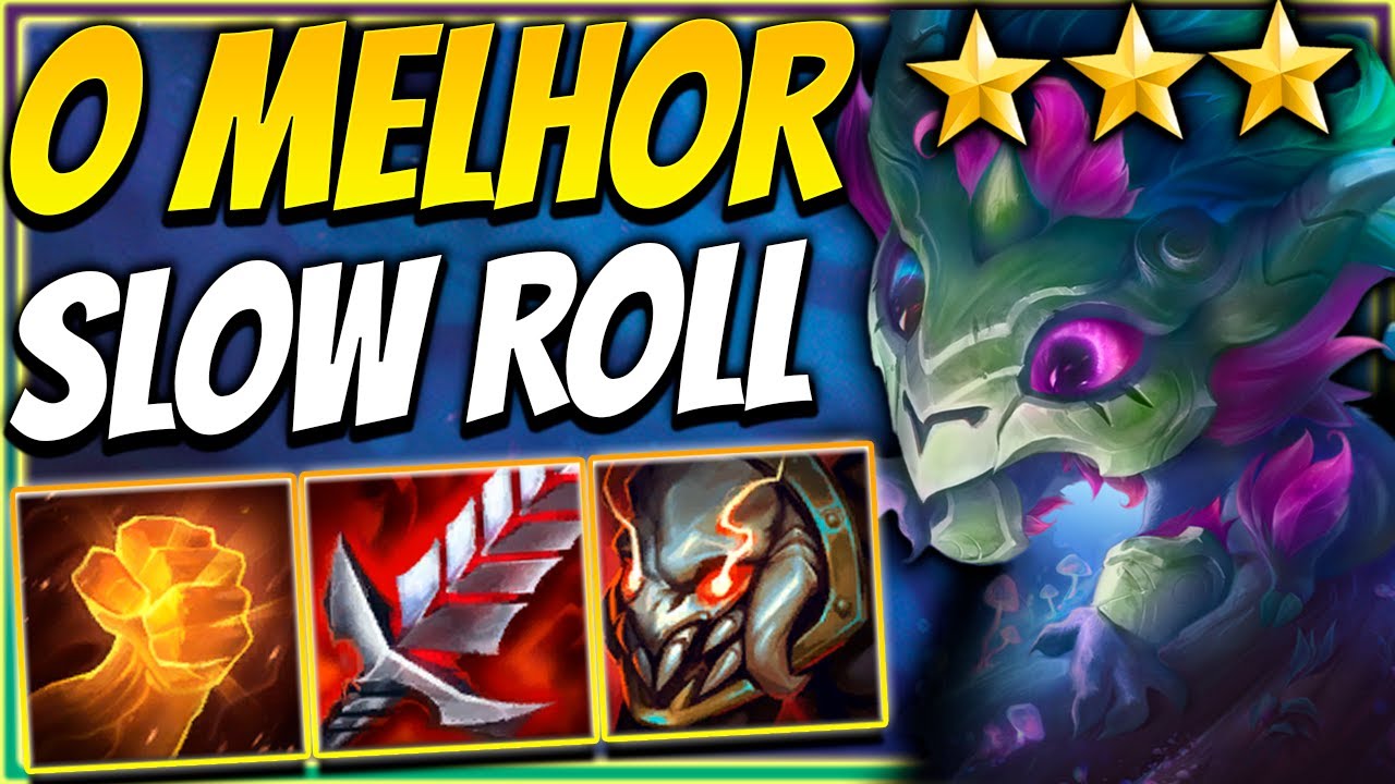 Gnar ⭐⭐⭐ Carry A Melhor Comp De Slow Roll Desse Patch 14 8b Gameplay