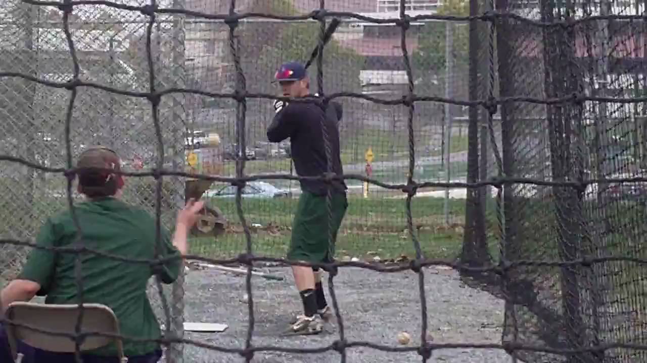 sam bender hitting front view - YouTube