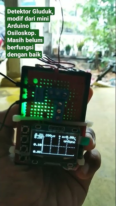 Detektor Petir - Lightning Detector Using Arduino Oscilloscope #arduino ...