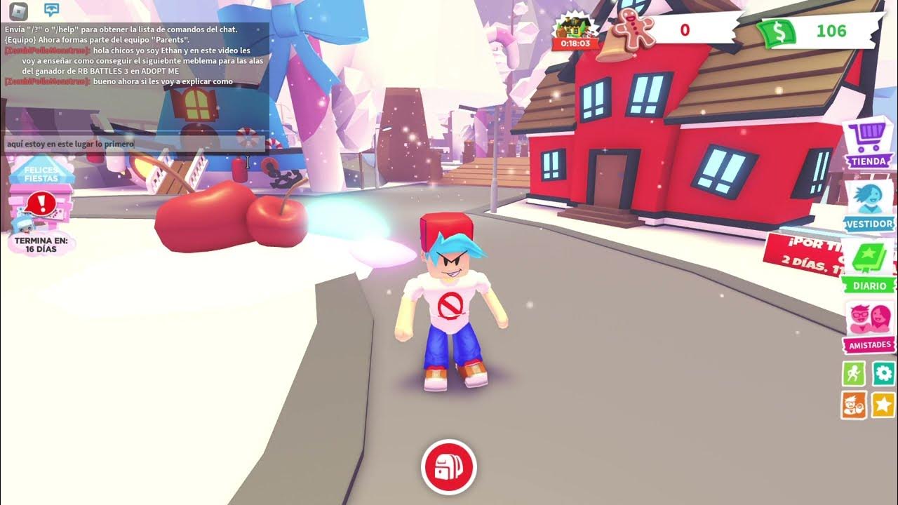 [ALAS DEL GANADOR 2.0] CONSIGUE NOVENO EMBLEMA en ADOPT ME | EVENTO ROBLOX RB BATTLES 3 - YouTube