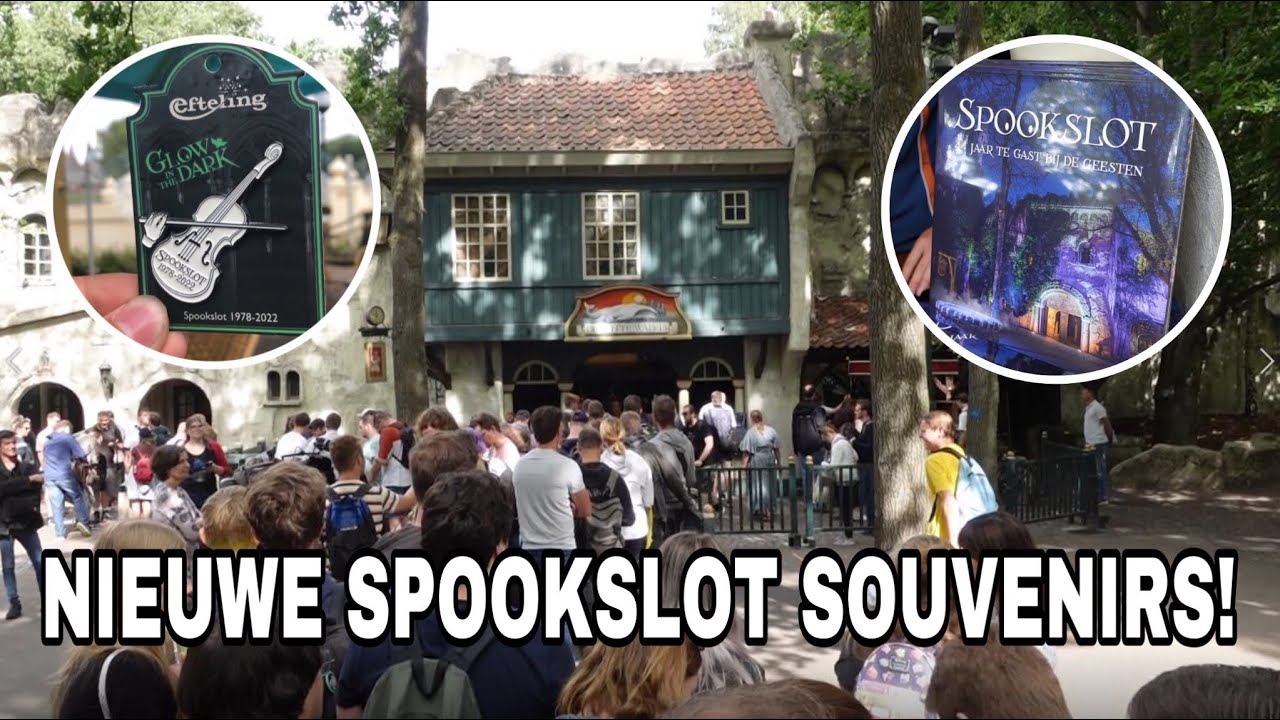 STORMLOOP VOOR NIEUWE SOUVERNIRS VAN HET SPOOKSLOT! 👻 | EFTELING VLOG #28 - YouTube