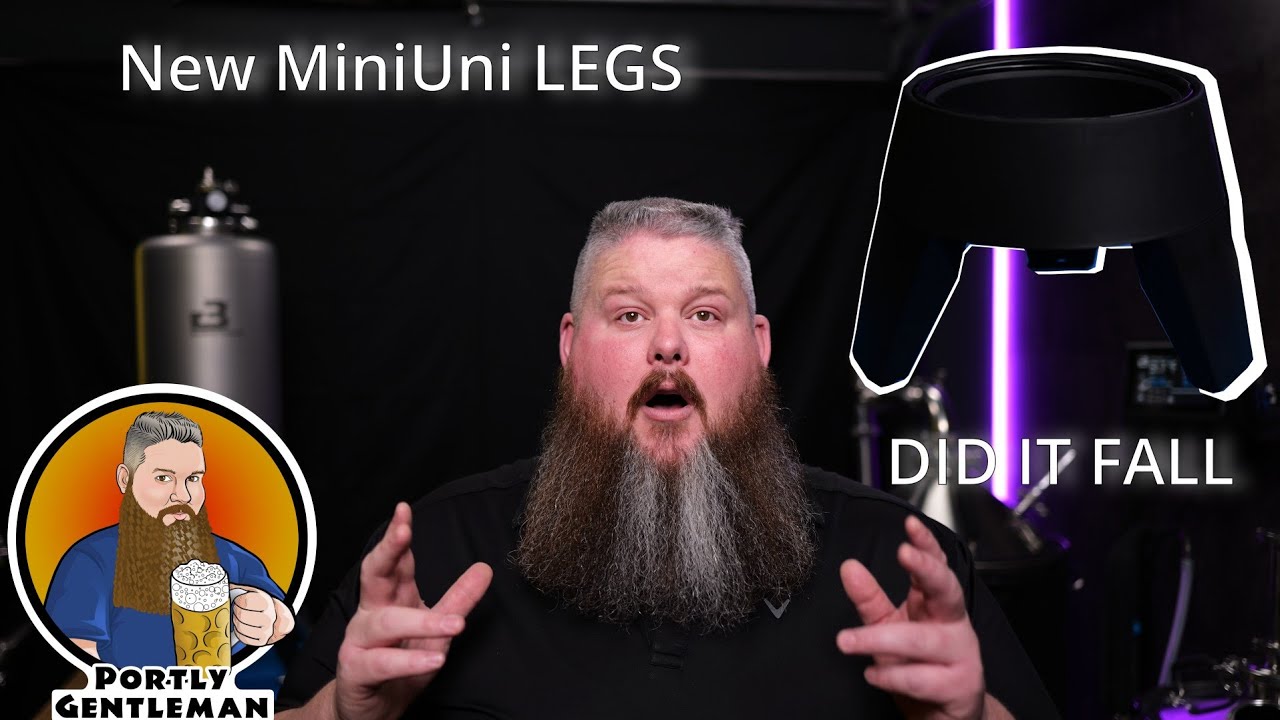 Brewtools MiniUni Upgraded Legs - YouTube