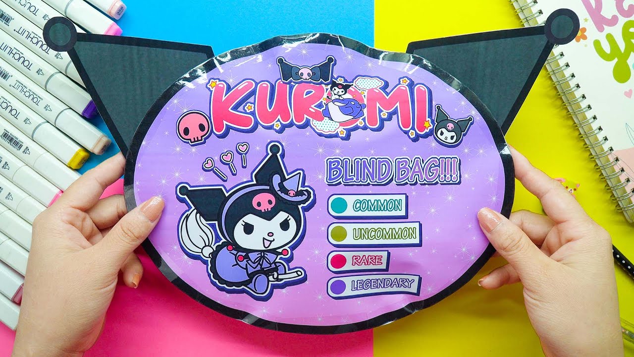 Episode 164 | Kuromi Blind Bag - Mini Kuromi Quiet Book - YouTube