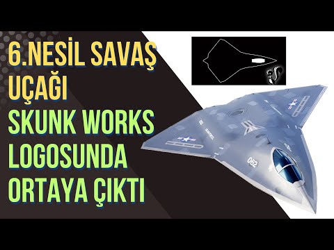 6'ncı nesil savaş uçağı Skunk Works logosunda ortaya çıktı