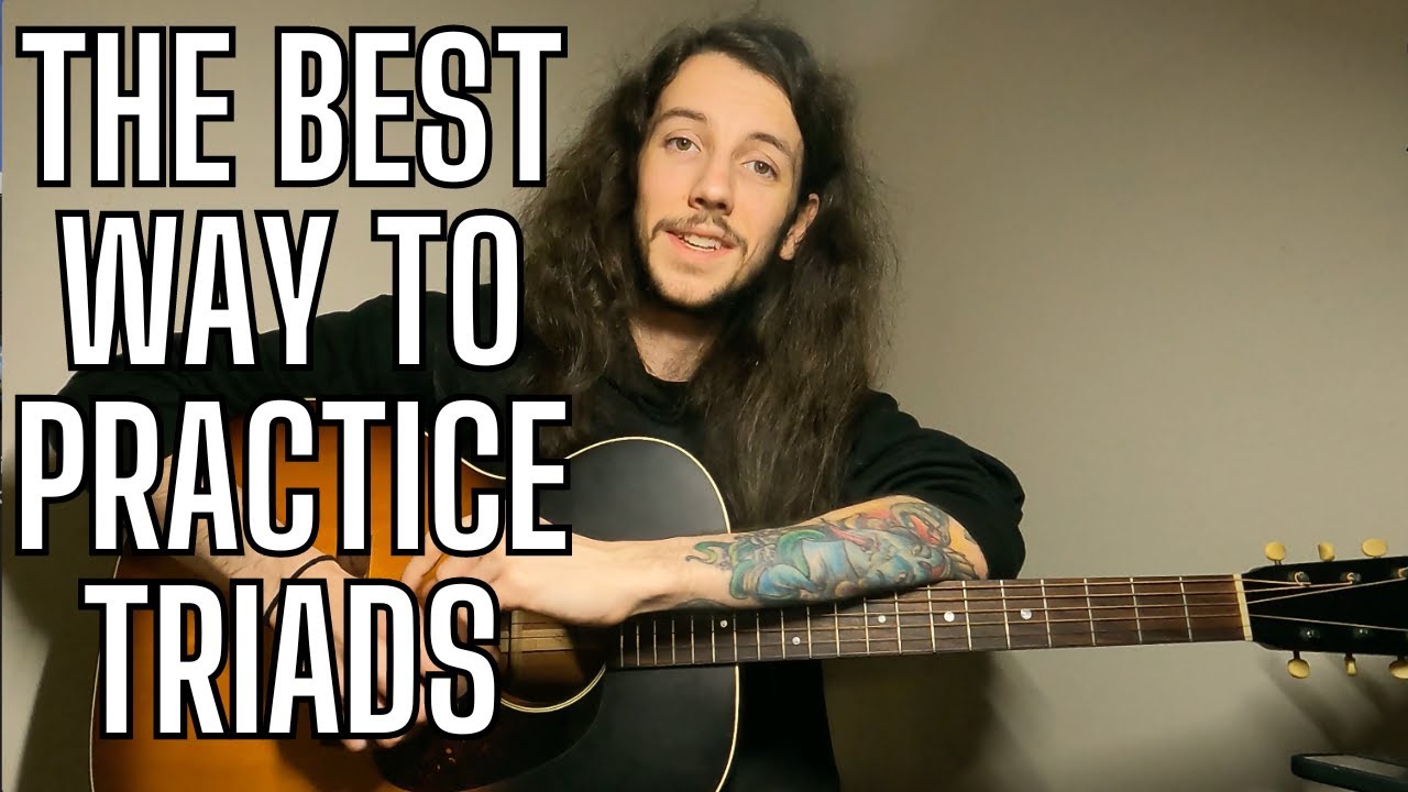 How To Practice Your Triads Across The ENTIRE Neck! - YouTube