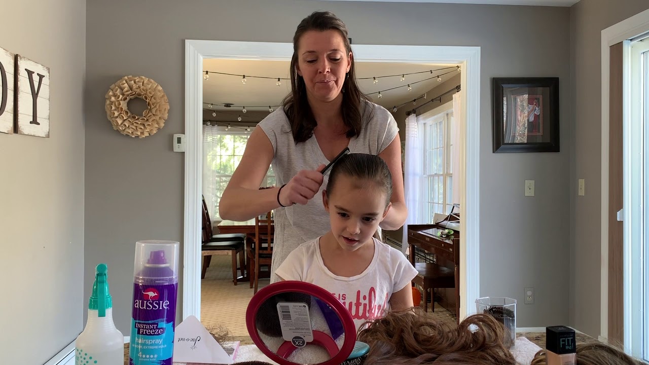 Competition Hair Tutorial - YouTube