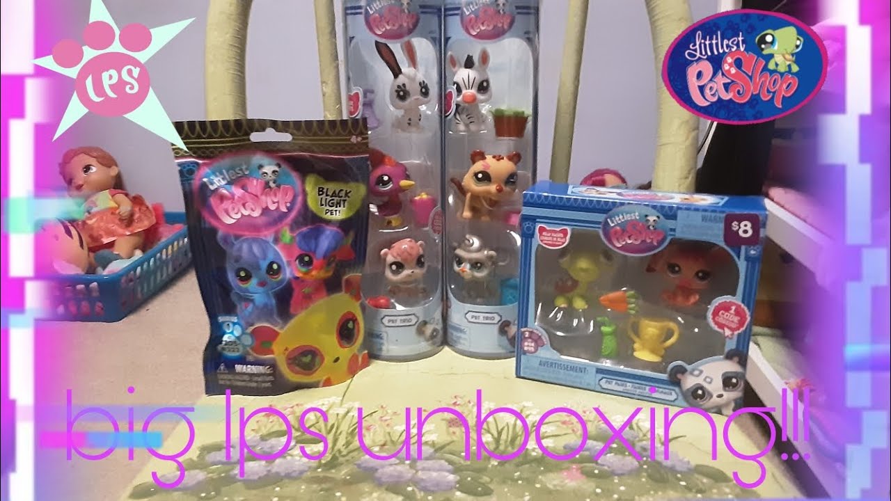 big lps unboxing! ft @wolfdogproductions292 (UNBOXING LPS SERIES 3 ...