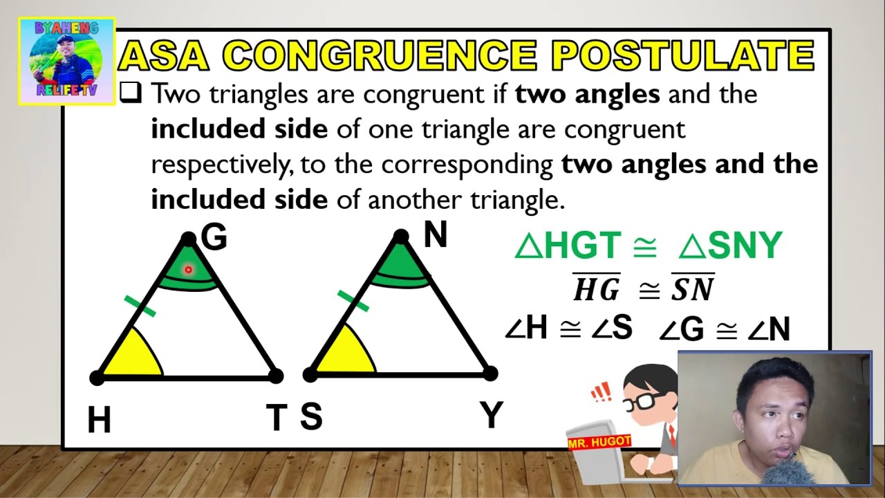 Quick Math 2 Triangle Congruence Postulate Sss Sas Asa And Aas