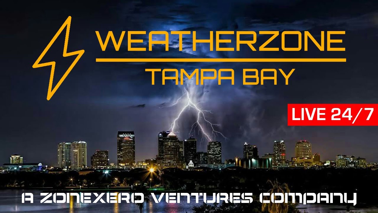 Tampa Bay Area Weather & Radar | LIVE | WeatherZone Tampa Bay - YouTube