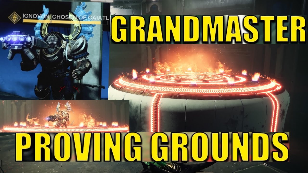 Destiny 2: Grandmaster Nightfall Proving Grounds Guide & Master Boss ...