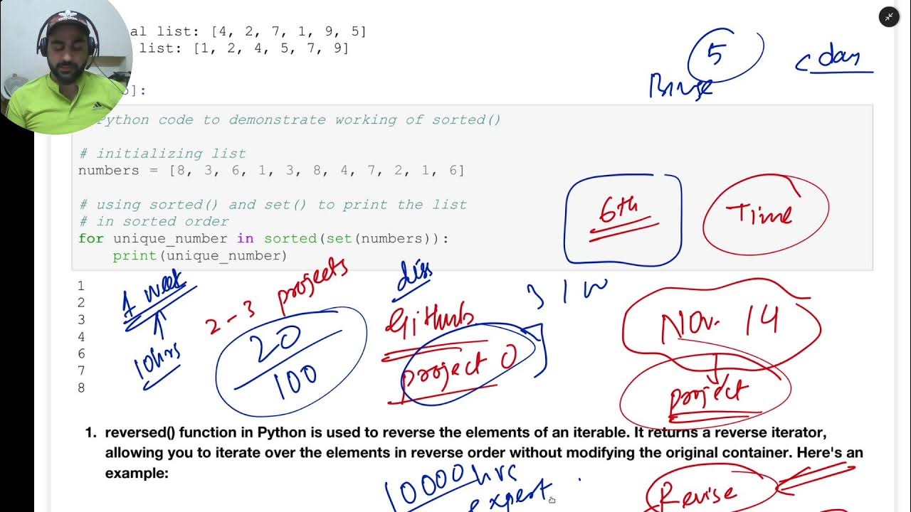 Session 5 Python | Advance looping techniques | Functions | Scope - YouTube