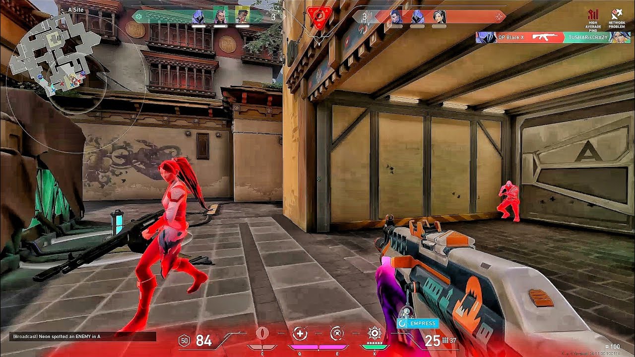 Reyna ult+cheap vandel skin = ? , 60 hz+90 fps,potato network(valorant ...