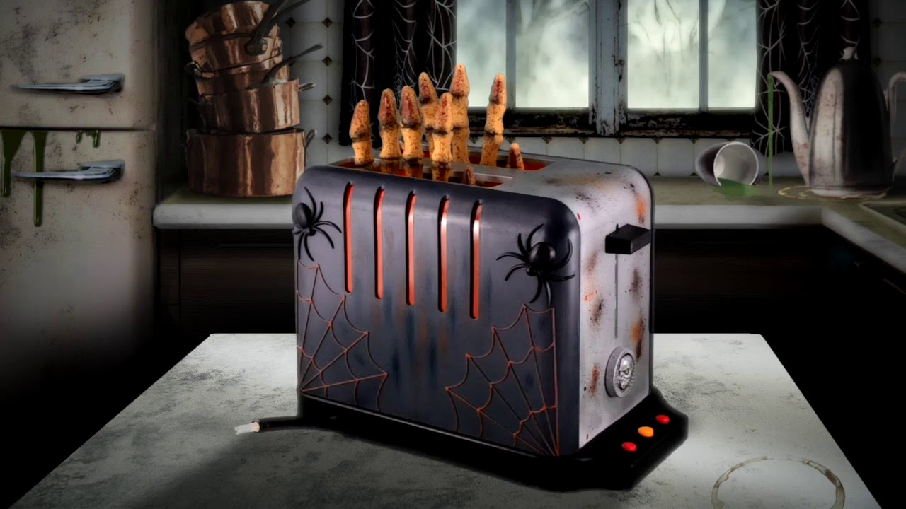 Animated Haunted Toaster - YouTube