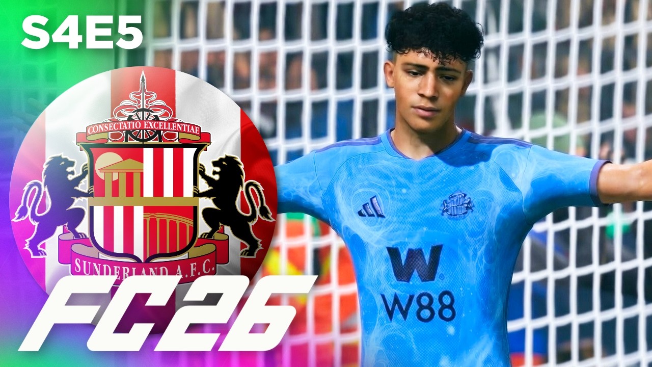 Cristiano Jr is struggling... | FC 26 Sunderland Career Mode S4E5 - YouTube