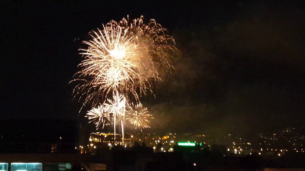 Beautiful Fireworks on 24. June 2020 - YouTube