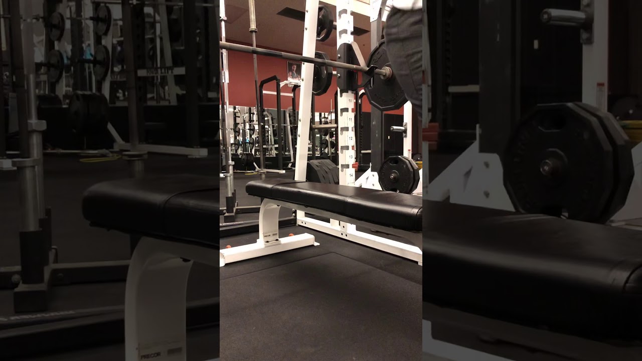 Week 9 CG Bench Press 3x6 @215 - YouTube