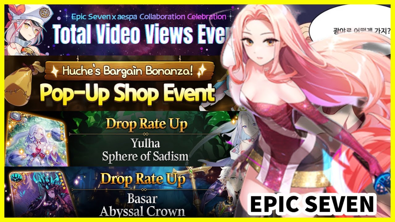 Epic Seven ae-WINTER Preview, aespa Collab News, Huche Shop, and More! (11/17/22) - YouTube