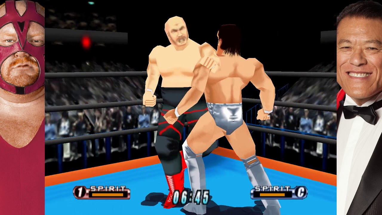 Virtual Pro Wrestling 64 - Vader vs Antonio Inoki - YouTube