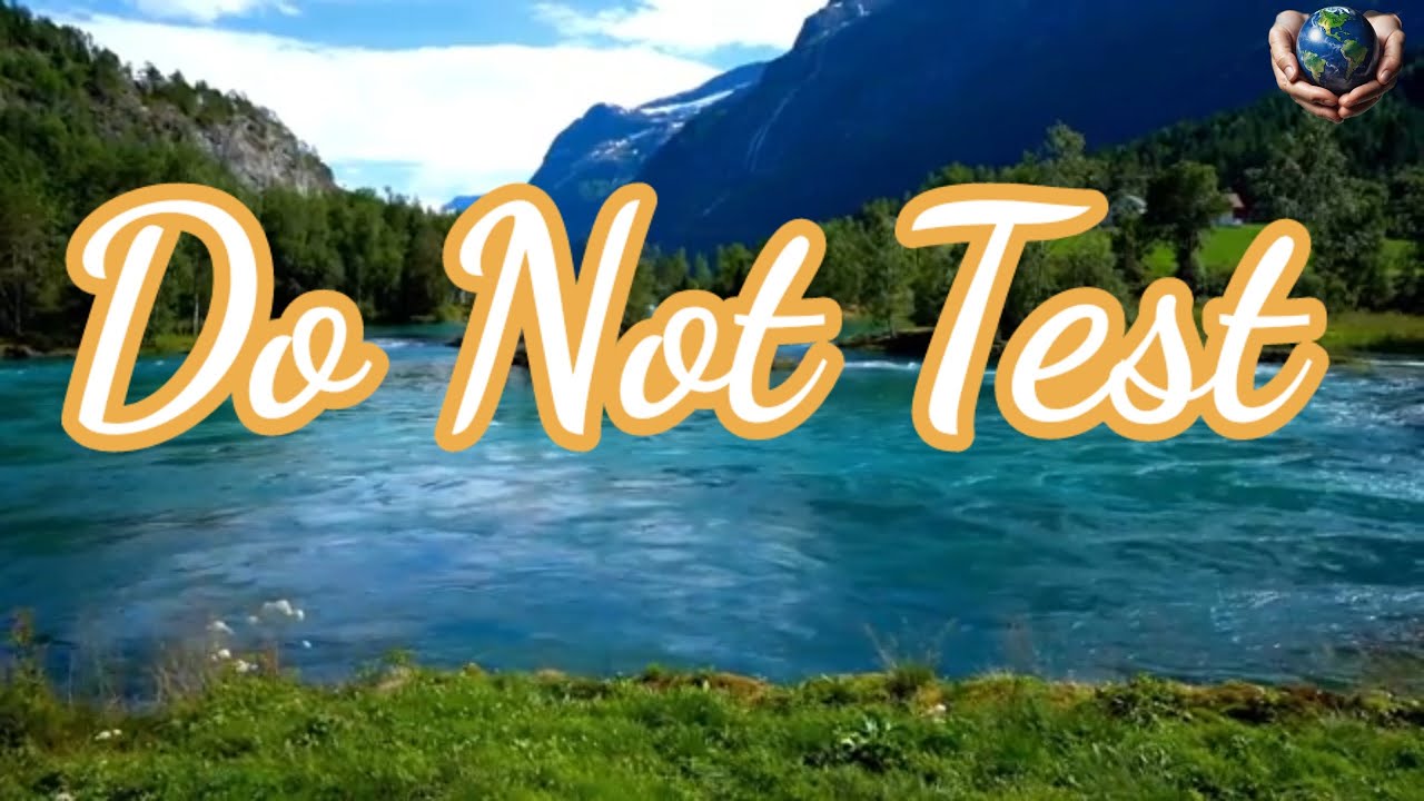 Do Not Test#motivation #onlinechurch #solomon - YouTube