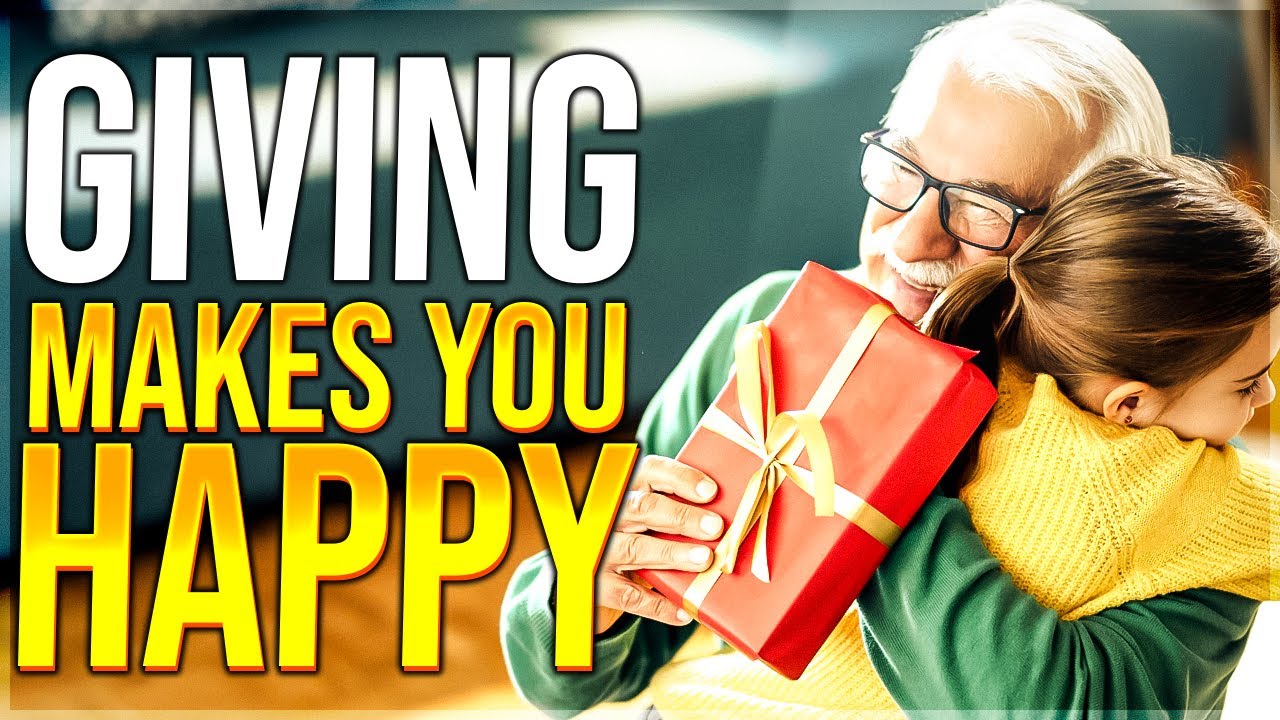 How giving to others can make you happy - YouTube