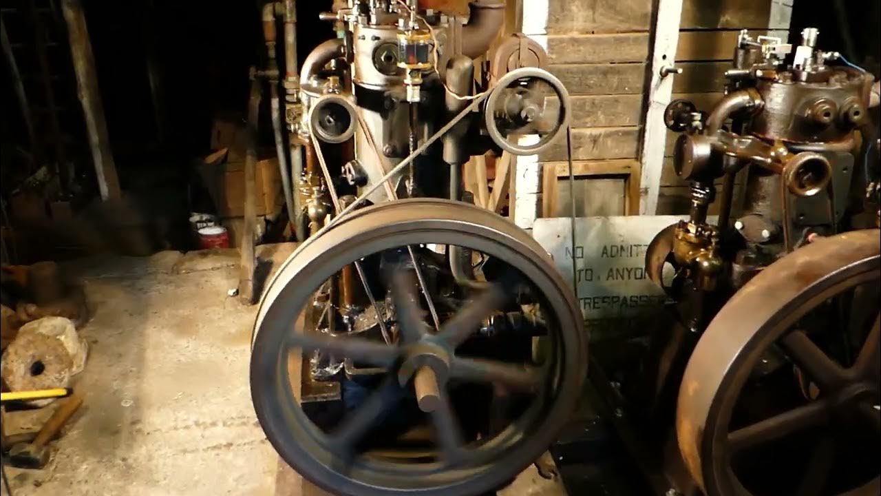 Standard Gas Engine 5hp - YouTube
