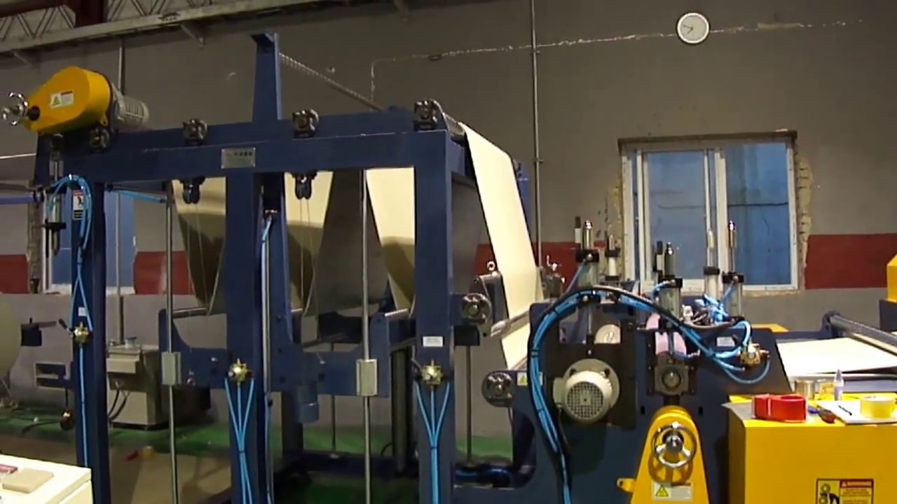 INSULATION LAMINATING MACHINE - YouTube