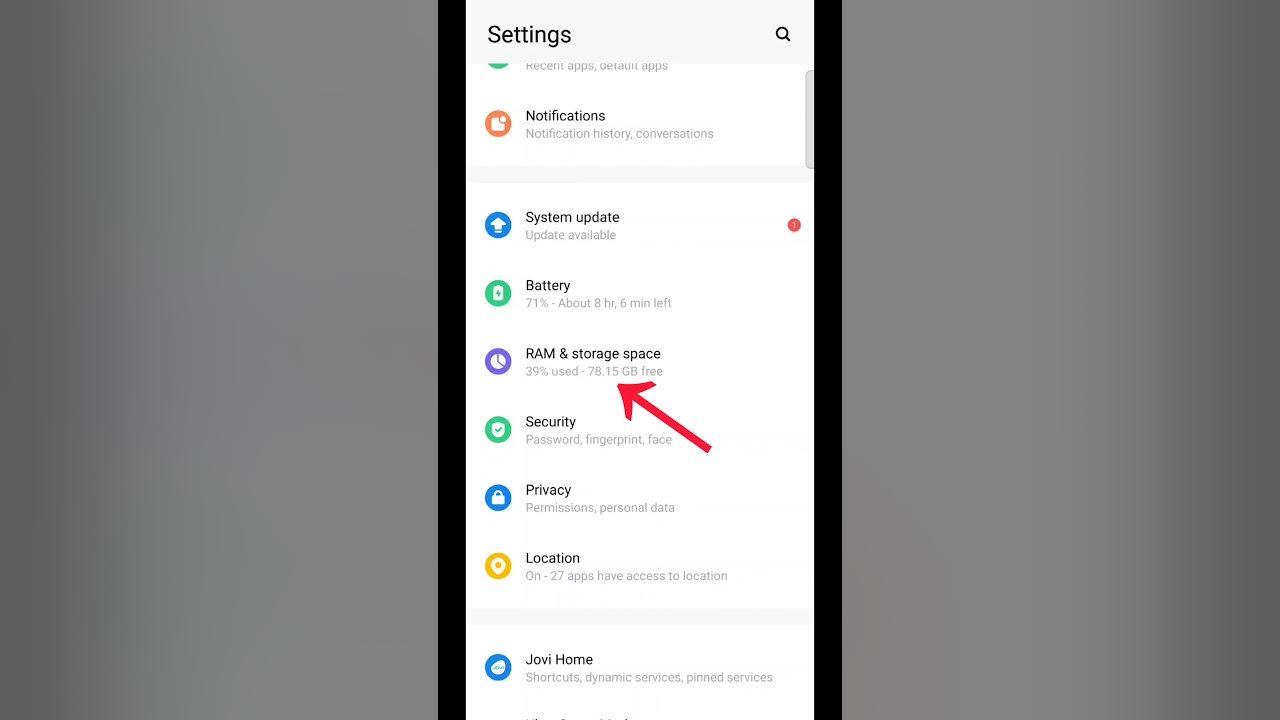 How To Check RAM In Android Smartphone | Check Memory Usage #shorts # ...