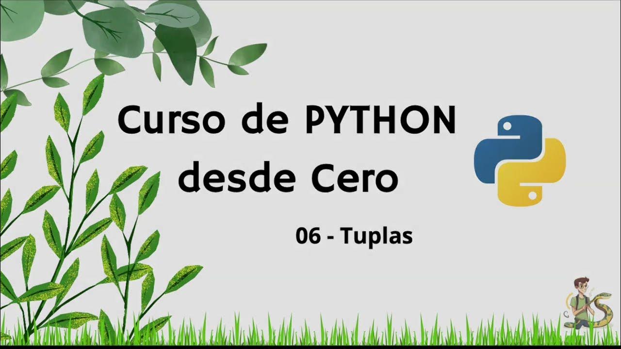 Curso de Python desde Cero (Práctico) : 06 - Tuplas - YouTube