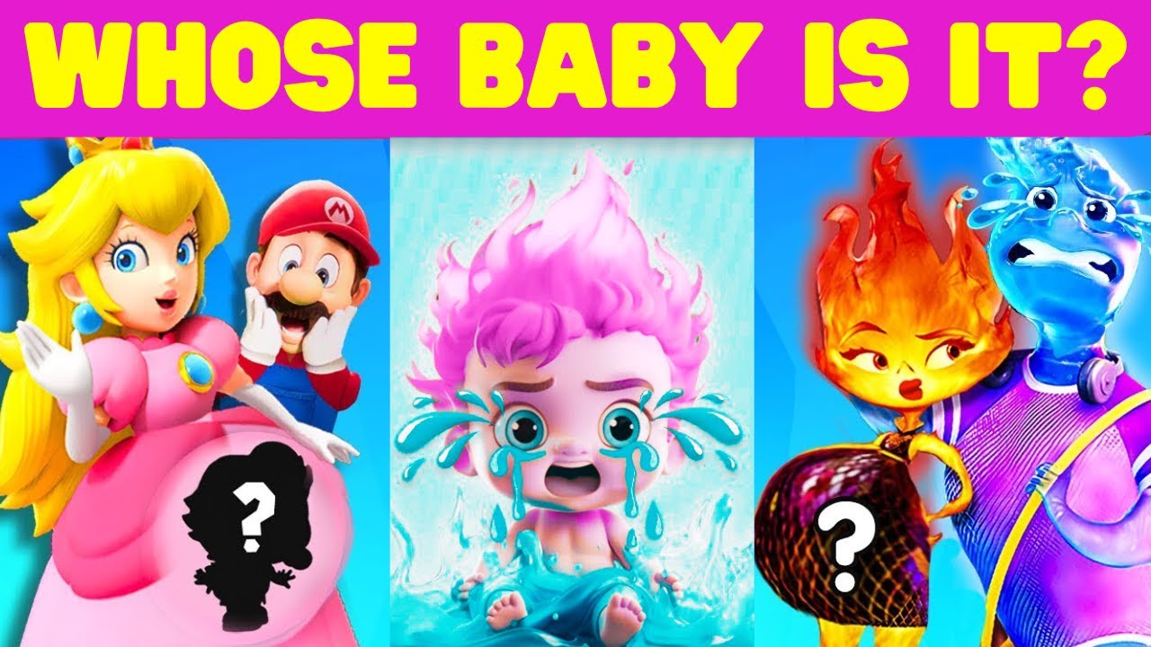 Guess the Elemental 2023 Characters by Voice, Guess the Baby Elemental ...