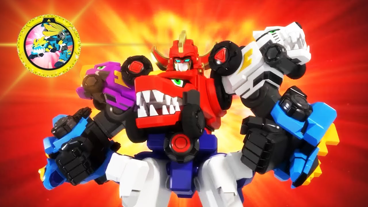 DINOCORE Robot Power Rex | Super Heroes Gathering | Heroes Cartoon ...