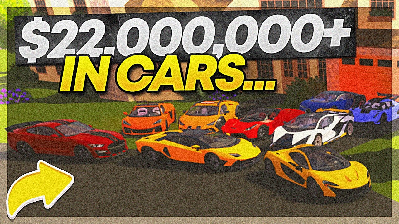 Here is My $22 MILLION DOLLAR Car Collection.. (Drive World Roblox ...