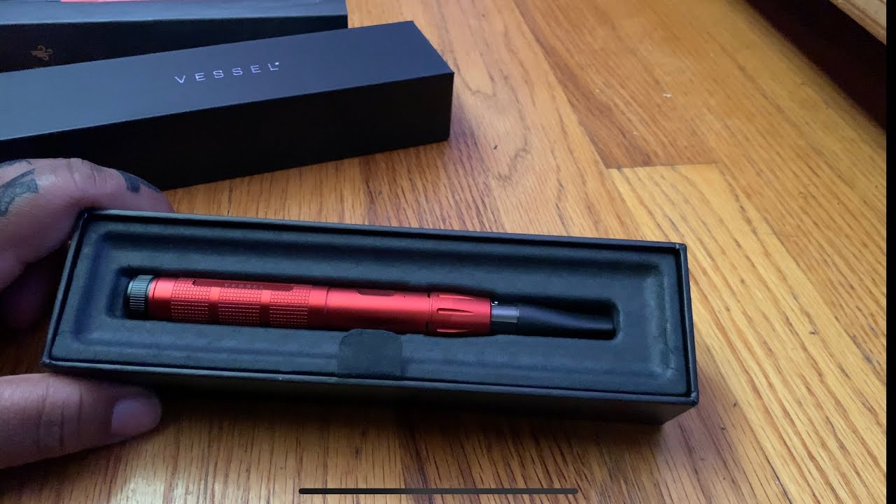 Vessel vape pen battery unboxing - YouTube